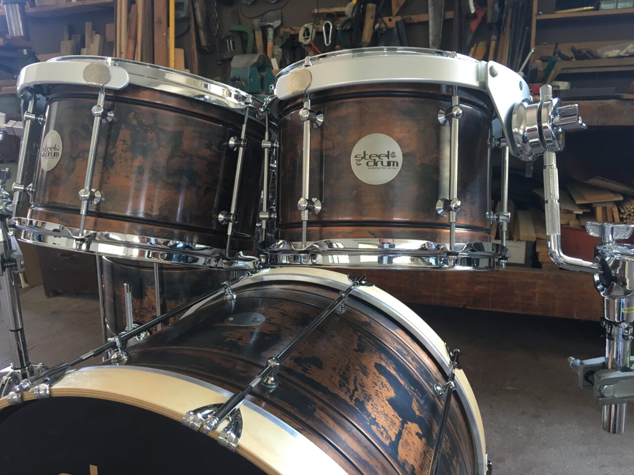 SteelDrum set Rame 22-10-12-14-16 | Steel Drum Italy